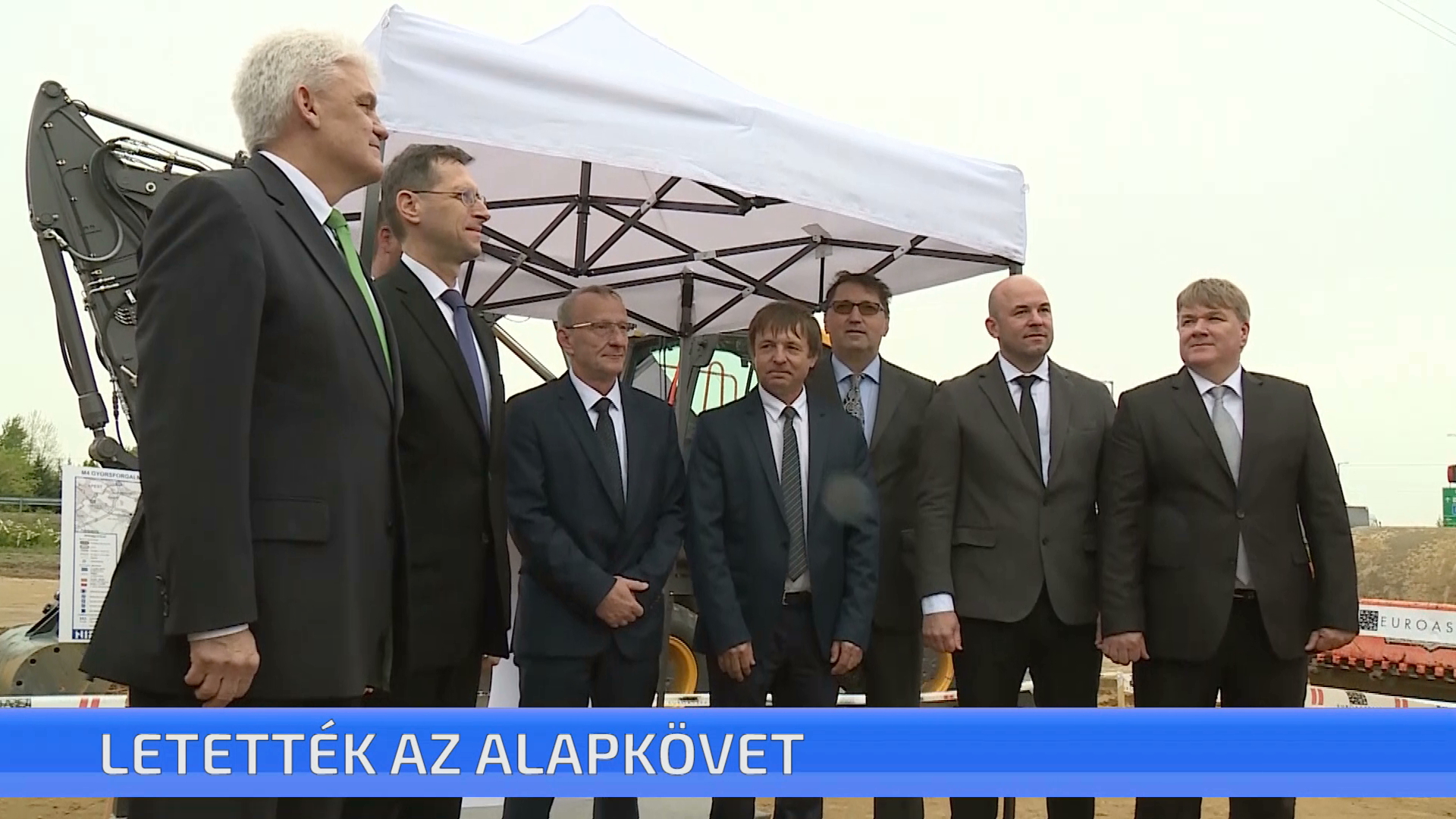 Letették az új M4-es út alapkövét | Ceglédi Városi Televízió
