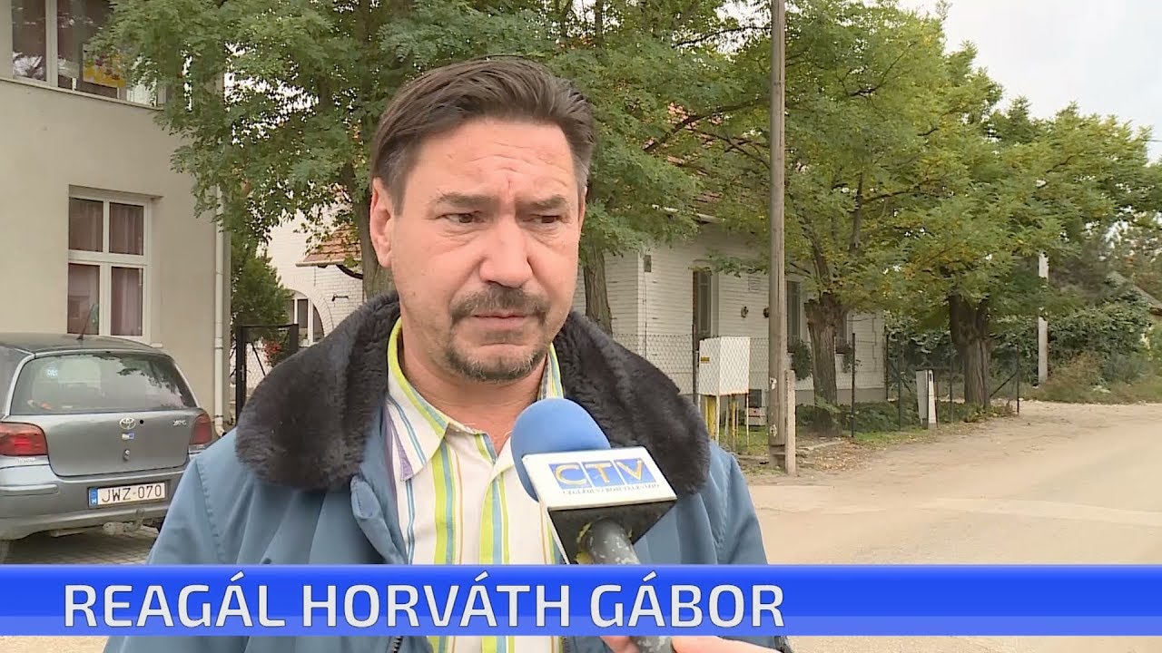 Reagál Horváth Gábor - Ceglédi Városi Televízió