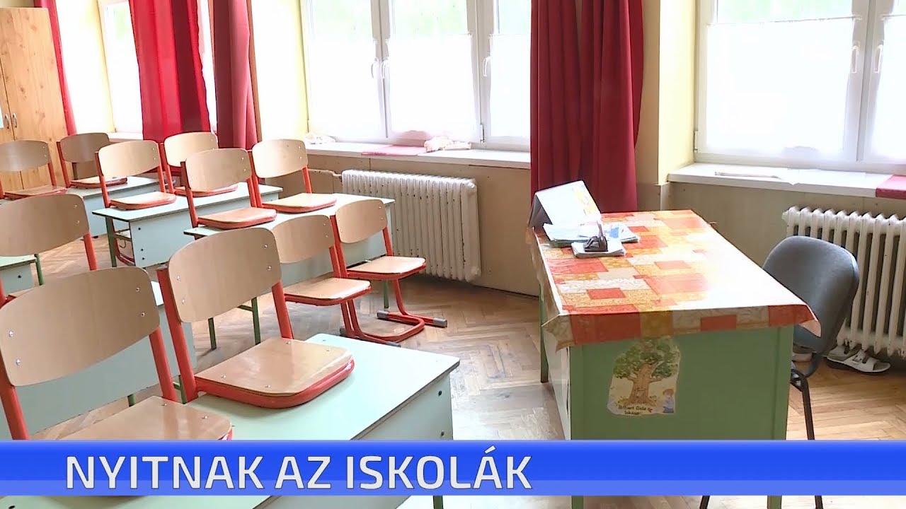 Nyitnak az iskolák | Ceglédi Városi Televízió