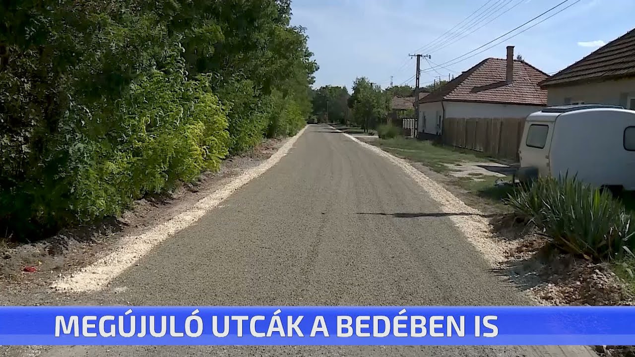 Útfelújítások a Bedei városrészben - Ceglédi Városi Televízió